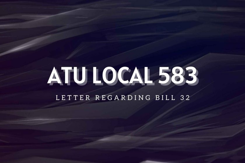 ATU 583 – Amalgamated Transit Union Local 583