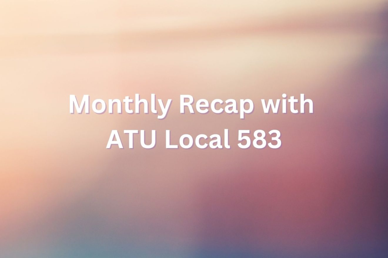 Most Recent News – ATU 583