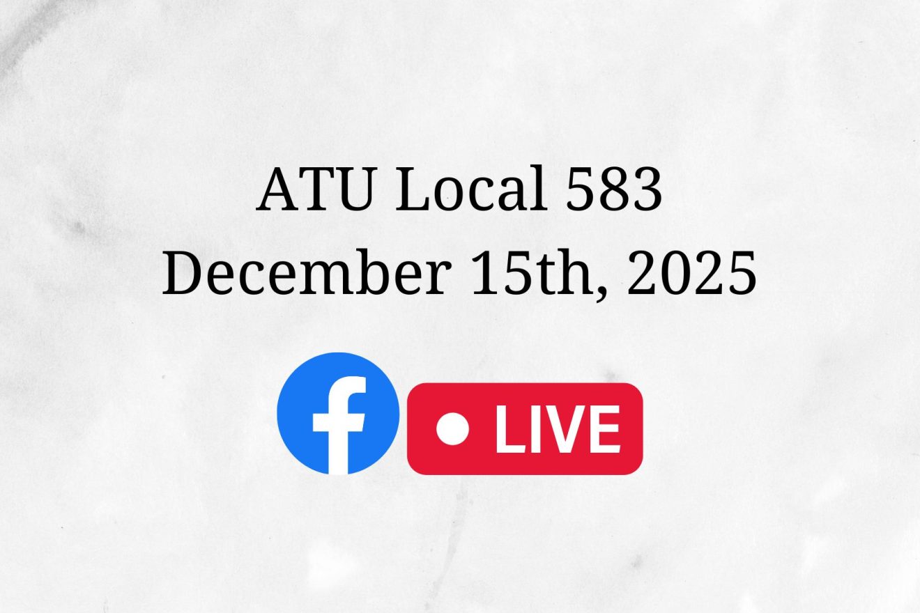 Election Results for the 2026-2028 term – ATU 583